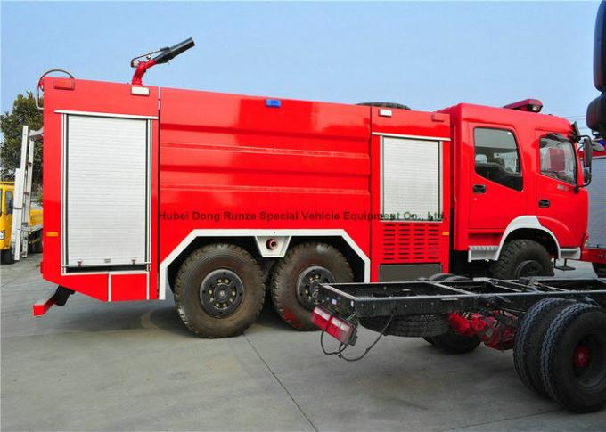 Dongfeng AWD 6x6 Off Road Fire Fighting Truck With Frame Structure Type
