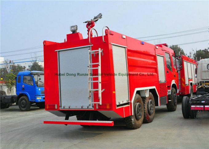 Dongfeng AWD 6x6 Off Road Fire Fighting Truck With Frame Structure Type