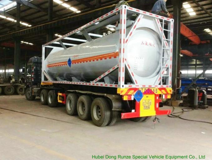 30FT T14 ISO Tank Container For Chemical , International Tank Containers