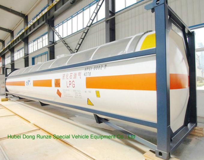 T50 Type 40FT DME LPG ISO Container , LPG Tank Container For Shipping