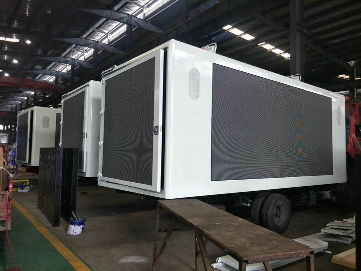 LED Billboard Truck Box Boby Customizing With Led Screen Truck Box For ...