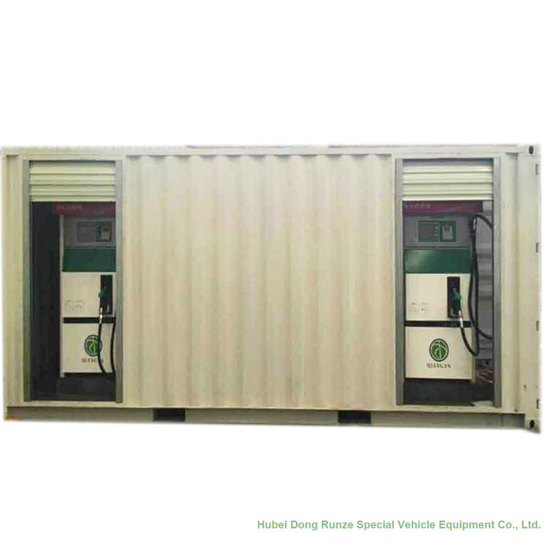 ISO Standard Mobile Gasoline Station Tank Container 20 FT 10000 -20000 ...
