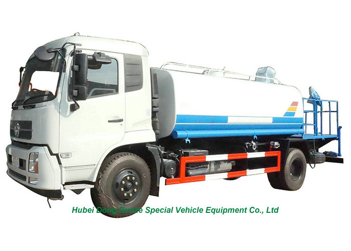4X2 Road Clean Water Tank Lorry 12000L With Water Pump Sprinkler For ...