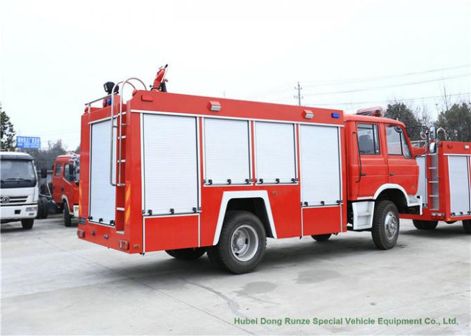 DFAC Water Fire Truck With Water Tank 6000 Liters 4x2 / 4x4 Off Road ...