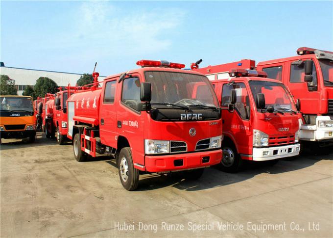 Water Tanker Fire Fighting Truck For Fire Service With Water Pump And ...
