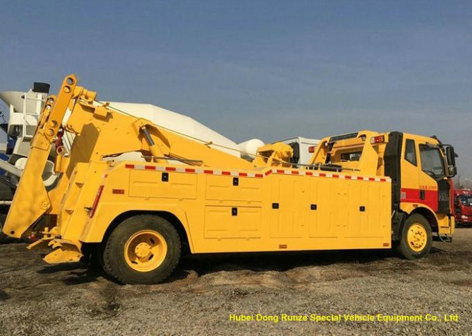 Heavy Duty 12 Ton Wrecker Tow Truck For Car Recovery In City Road ...
