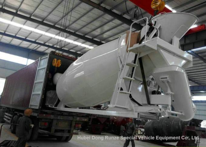Compact Custom Truck Bodies 6 - 8m3 Concrete Mixer Truck Body With ...