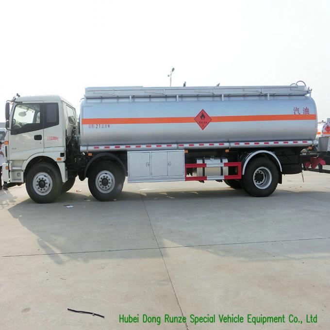 FOTON 6x2 AUMAN 25000L Oil Tanker Truck With Stainless Steel Fule Tank