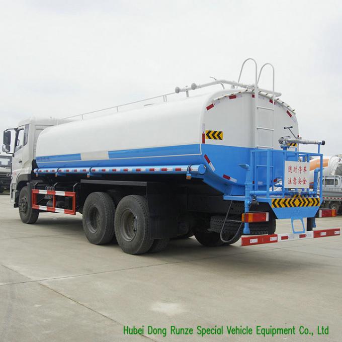 6X4 Road Clean Water Tank Lorry 22000L With Water Pump Sprinkler For ...