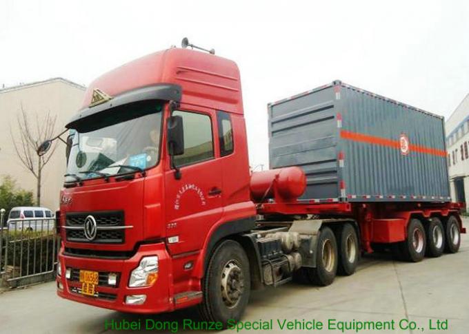 Sodium Cyanide / Cyanide Transport Tank Container , ISO Storage Containers