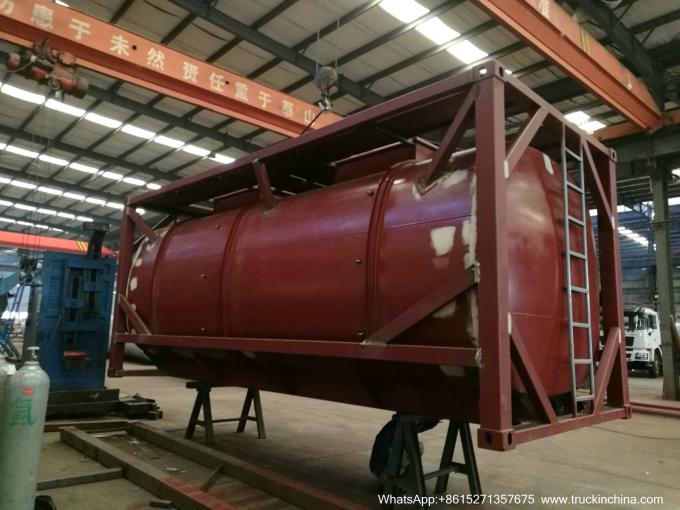 Steel Lined LLDPE Acid Chemical Tank for Dilute Sulfuric Acid H2SO4 HF ...