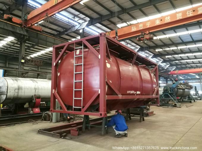 Steel Lined LLDPE Acid Chemical Tank for Dilute Sulfuric Acid H2SO4 HF ...